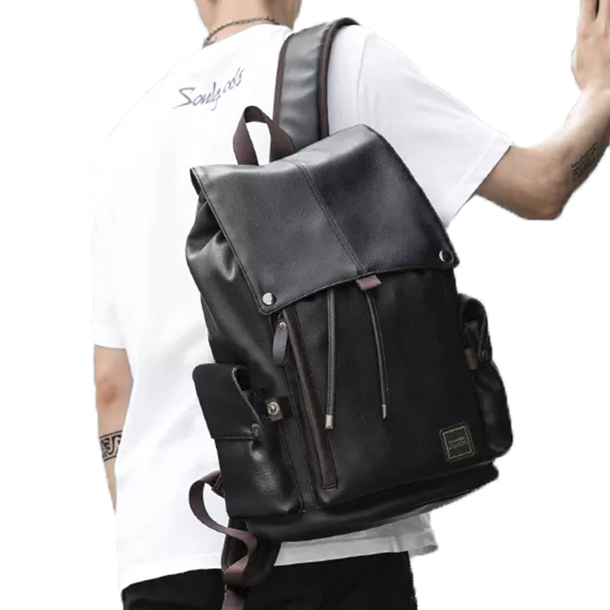 WALKENT 15.6" Leather Laptop Bag - Model spruce – Walkent